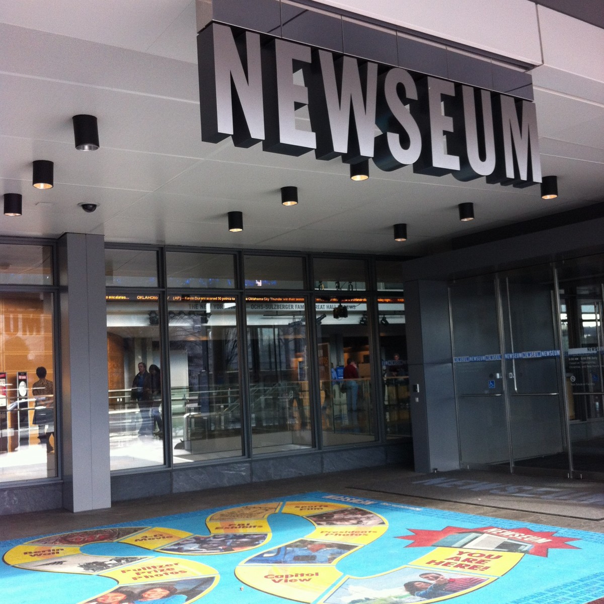 Incredible historical artifacts at Washington D.C.'s Newseum